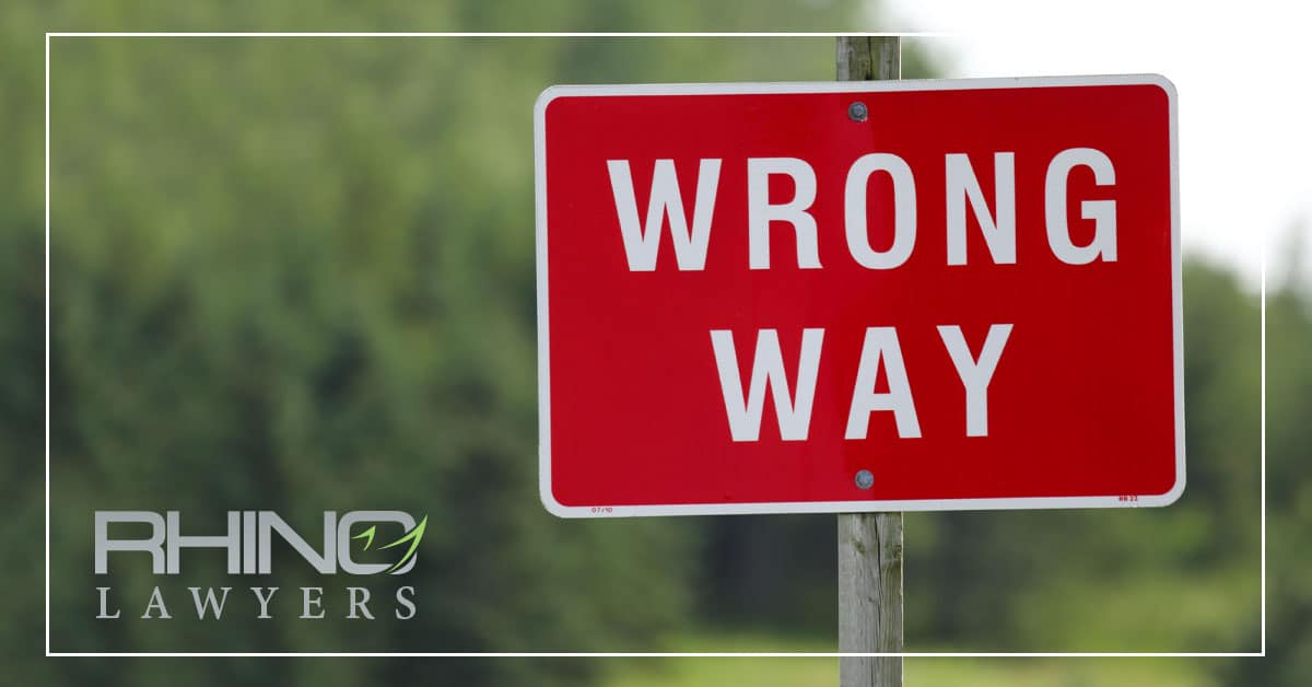 Wrong Way Crashes Rhino Lawyers Free Case Evaluation