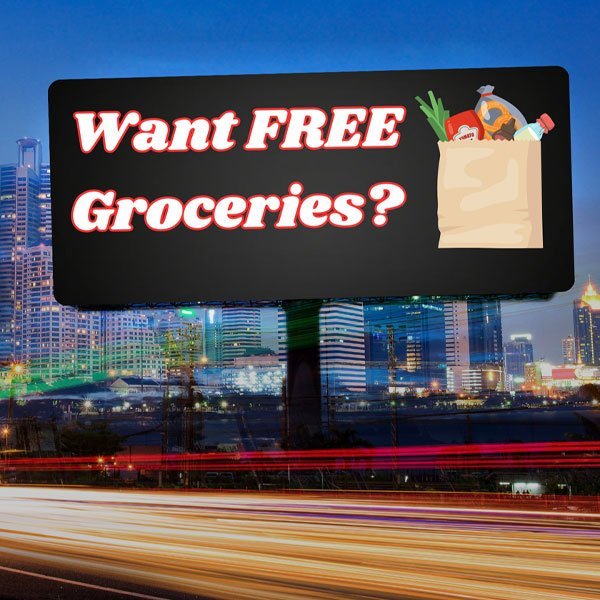 Billboard Grocery Giveaway | RHINO Lawyers