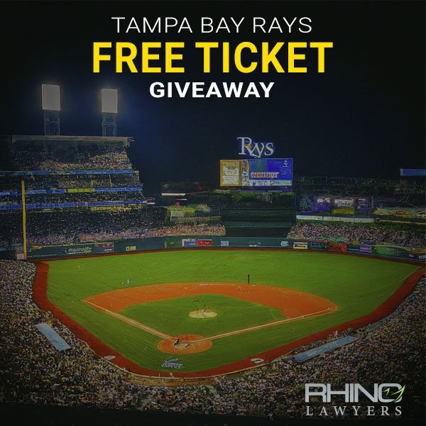 Rays Ticket Giveaway | RHINO Lawyers